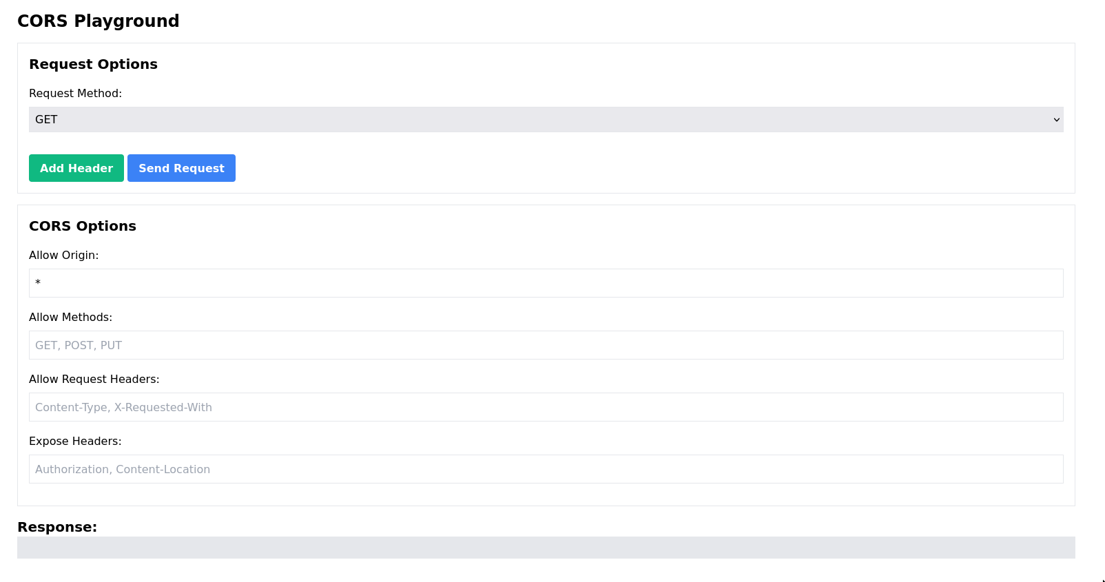CORS Playground | mizu.re