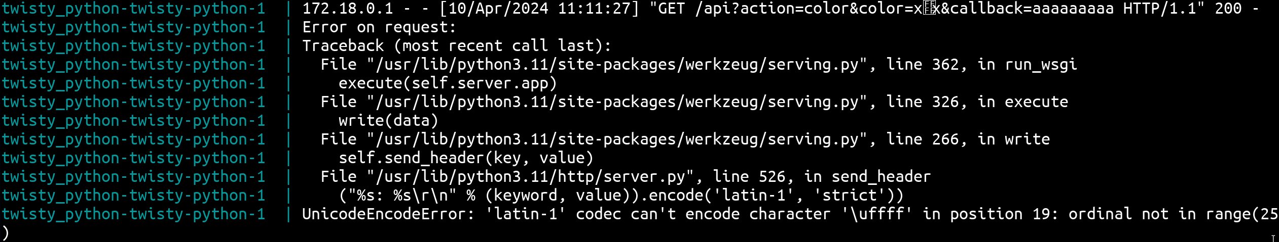 Twisty Python | mizu.re